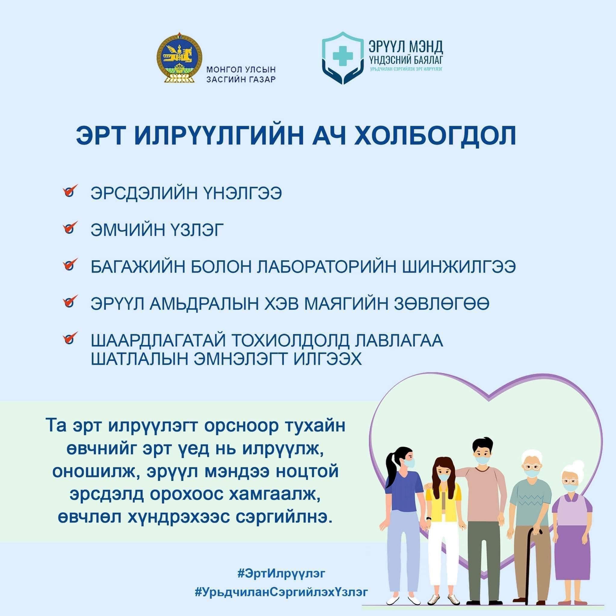 БҮСИЙН ОНШИЛГОО ЭМЧИЛГЭЭНИЙ ТӨВ